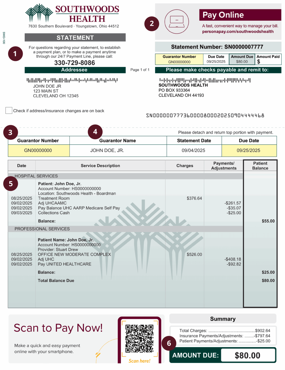 Billing and Insurance Information | Southwoods Health